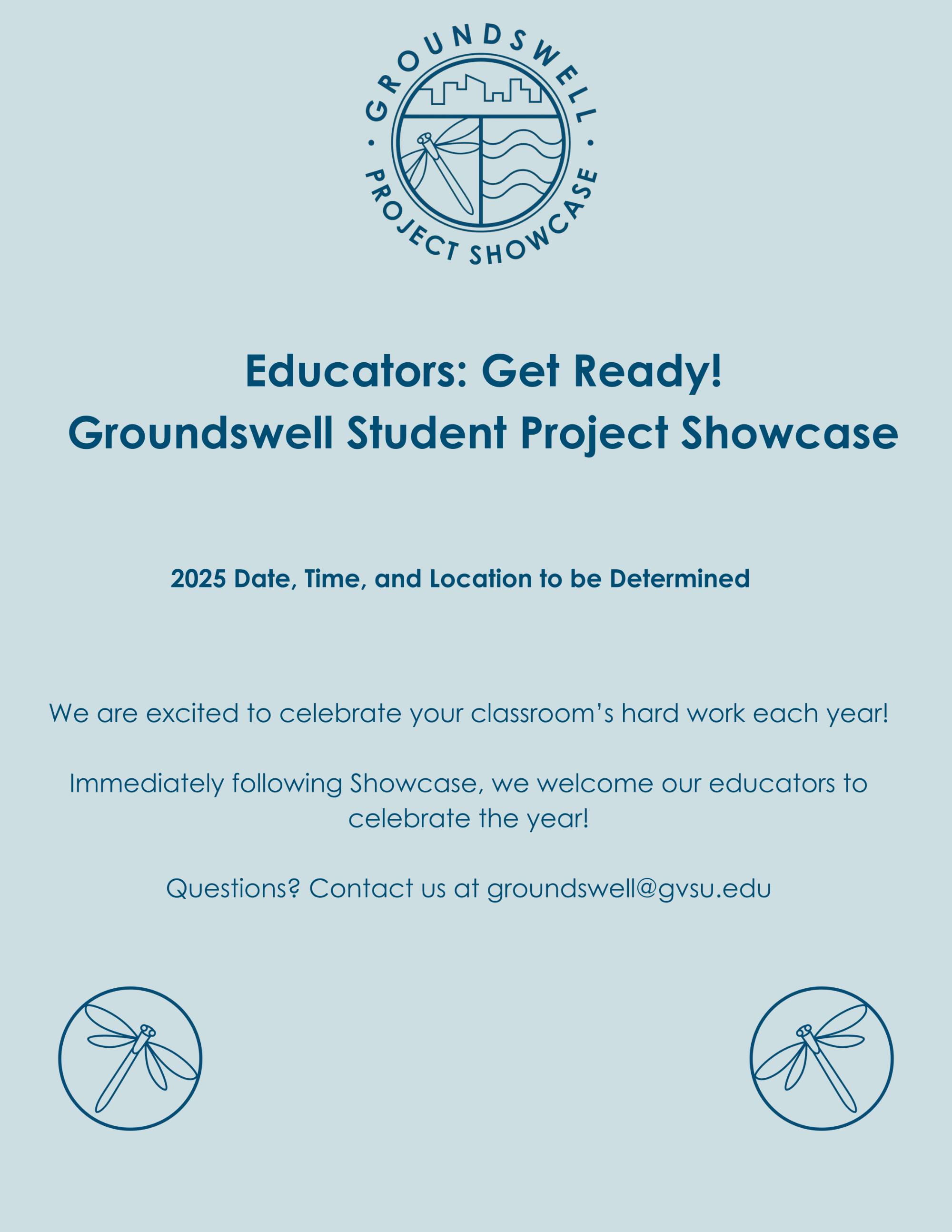 Student Project Showcase - Groundswell Stewardship Initiative - Grand Valley State University
